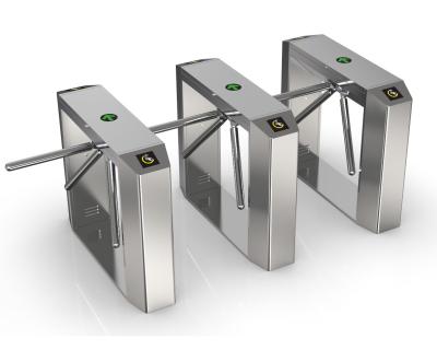 China IP54 Stainless Steel Tripod Turnstile Gate 1400x280x980mm 220V Access Control for sale