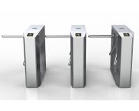 China IP54 Stainless Steel Tripod Turnstile Gate 1400x280x980mm 220V Access Control for sale