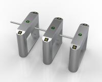 China 60W Controlled Access Turnstiles , 3 Arm Turnstile With IP54 Protection Level for sale