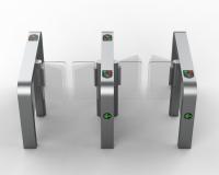 China Zecheng 50HZ Speed Gate Turnstile SUS304 Stainless Steel 65KG Access Control for sale