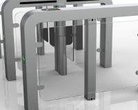 China Zecheng 50HZ Speed Gate Turnstile SUS304 Stainless Steel 65KG Access Control for sale