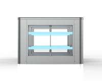 China Speed Gate Turnstile 600-900mm Passage Width Brushless DC Motor RFID Card Reader Access Control for sale
