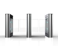 China Speed Gate Turnstile 600-900mm Passage Width Brushless DC Motor RFID Card Reader Access Control for sale