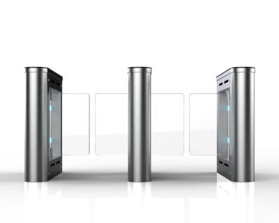 China Speed Gate Turnstile 600-900mm Passage Width Brushless DC Motor RFID Card Reader Access Control for sale