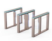 China RFID Speed Gate Turnstile Pedestrian Fast Security Access Control 65KG for sale