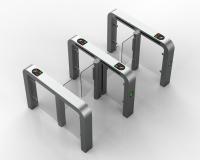 China Fully Automatic Speed Gate Turnstile 600-900mm Passage with RFID Card Reader 110V/220V for sale