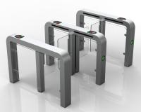 China Fully Automatic Speed Gate Turnstile 600-900mm Passage with RFID Card Reader 110V/220V for sale