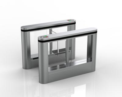China Stainless Steel 304 Speed Gate Turnstile 1400mm with RFID Card Reader for Access Control for sale
