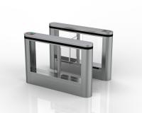 China Stainless Steel 304 Speed Gate Turnstile 1400mm with RFID Card Reader for Access Control for sale