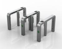 China SUS304 Speed Gate Turnstile AC220V 50HZ Automatic Access Control 600-900mm Passage for sale