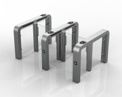 China SUS304 Speed Gate Turnstile AC220V 50HZ Automatic Access Control 600-900mm Passage for sale