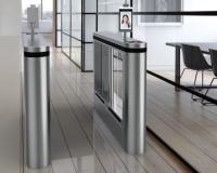 China Pedestrian Fastlane Speed Gates , Single Control Mode Waist Height Turnstile for sale