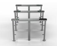 China Stainless Steel Speed Gate Turnstile 1400mm 90kg Button Remote Control Access Control for sale