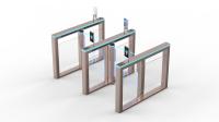 China Stainless Steel 304 Speed Gate Turnstile Face Recognition Access Control for sale