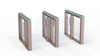 China Stainless Steel 304 Speed Gate Turnstile Face Recognition Access Control for sale