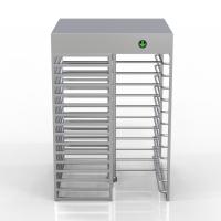 China Energy Efficient One Way Turnstile Gate , 70W Full Height Security Turnstiles for sale