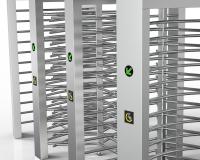 China Mechanism Double Full Height Turnstile With IP54 Protection Level for sale