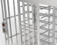 China Full Height Turnstile 304 Stainless Steel 550mm Passage Width IP54 220V 50Hz for sale