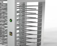 China RS232 Interface Full Height Turnstile Entrance Gates 70W 550mm Width for sale