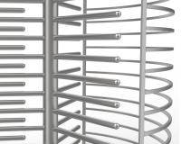 China Full Height Turnstile 500mm Barrier Stainless Steel 304 Access Control Pedestrian Gate for sale