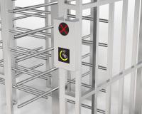 China Stainless Steel 304 Full Height Turnstile 550mm Passage Width IP54 Access Control for sale