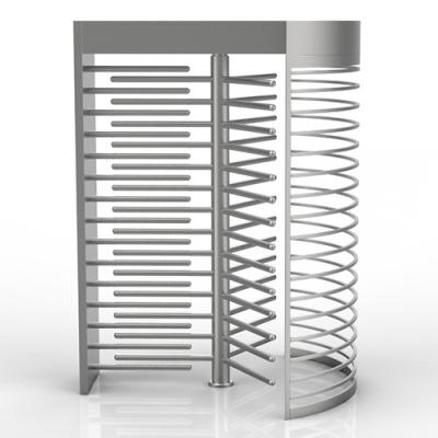 China Access Control Full Height Turnstile Stainless Steel 304 For High Traffic Areas for sale