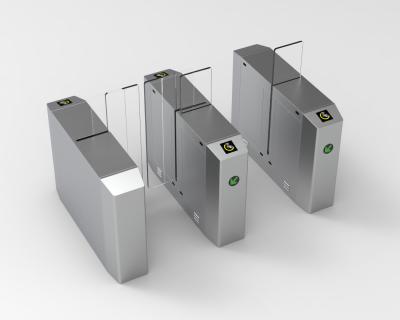 China Stainless Steel 304 Automatic Sliding Turnstile Gate 220V IP54 Pedestrian Access Control for sale