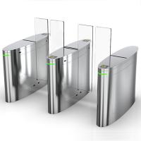 China Stainless Steel 304 Sliding Gate Turnstile 220V 1400mm x 330mm x 980mm Pedestrian Access Control for sale