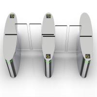 China Zecheng ZC-P312 Full Height Sliding Turnstile Gate 1400mm 220V RFID Access Control for sale