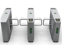 China Stainless Steel Access Control Turnstile Swing Gate 50W Anti Tailgating for sale
