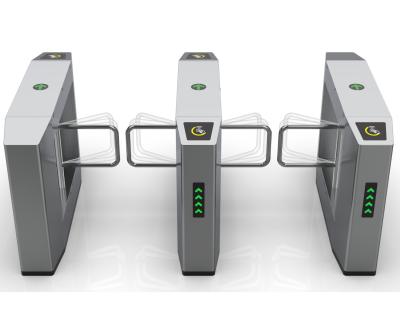 China Stainless Steel Access Control Turnstile Swing Gate 50W Anti Tailgating for sale