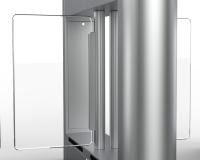 China Optical Swing Stainless Steel Turnstile Standard For Access Control for sale
