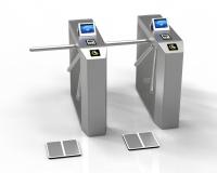 China Zecheng ZC-A10 ESD Access Control Turnstile System 115mm 28.5mm DC12V2A for sale