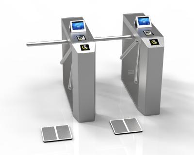 China Zecheng ZC-A10 ESD Access Control Turnstile System 115mm 28.5mm DC12V2A for sale