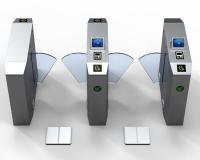 China Zecheng ZC-A10 ESD Access Control Turnstile System 115mm 28.5mm DC12V2A for sale
