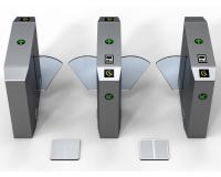 China Zecheng ZC-A10 ESD Access Control Turnstile System 115mm 28.5mm DC12V2A for sale