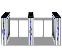 China Security Internal Swing Barrier , IP54 Arm Electronic Turnstile Gates for sale