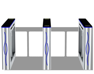 China Security Internal Swing Barrier , IP54 Arm Electronic Turnstile Gates for sale