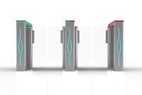 China Electronic Pedestrian Turnstile Gate with Button/IC Card/RFID Card Controlled for sale