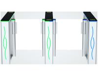 China Electronic Pedestrian Turnstile Gate with Button/IC Card/RFID Card Controlled for sale