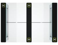 China High Security IP54 Speed Gate Turnstile RS485/TCP/IP Electronic Turnstile Gates for sale
