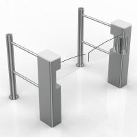 China Stainless Steel Turnstile Swing Gate 600mm Passage Width With IP54 Protection Level for sale