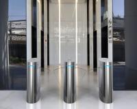 China Customized 550mm Stainless Steel Flap Gate Barrier 0.2s/person Speed 220V Access Control for sale