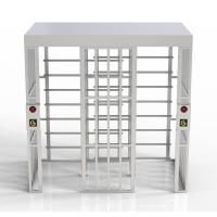 China Security Stainless Steel Full Height Turnstile RS232 Interface 70W Power Consumption for sale
