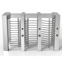 China IP54 Stainless Steel 304 Full Height Turnstile 550mm Passage 70W for sale