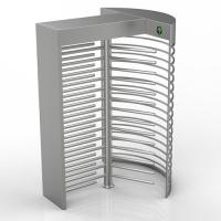 China Stainless Steel IP54 Full Height Turnstile 70W Power Consumption RS232 Communication Interface for sale