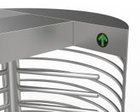 China Stainless Steel IP54 Full Height Turnstile 70W Power Consumption RS232 Communication Interface for sale