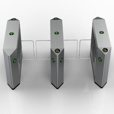 China Stainless Steel Anti Tailgating Turnstile Gate 1200mm RS485 TCP/IP Control 50W for sale
