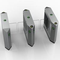 China Stainless Steel Anti Tailgating Turnstile Gate 1200mm RS485 TCP/IP Control 50W for sale