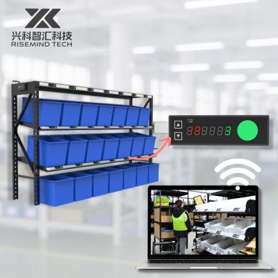 China PTL-D33 6-Digit Electronic Picking to Light Label for Warehouse Picking (3+3) for sale
